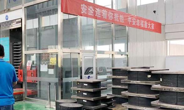 Characteristics and working principle of rubber bearings made of lead