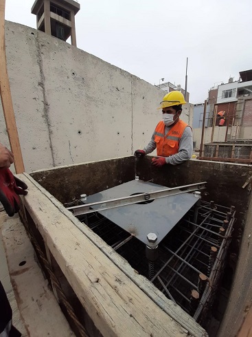 Construction and installation preparation of building seismic isolation